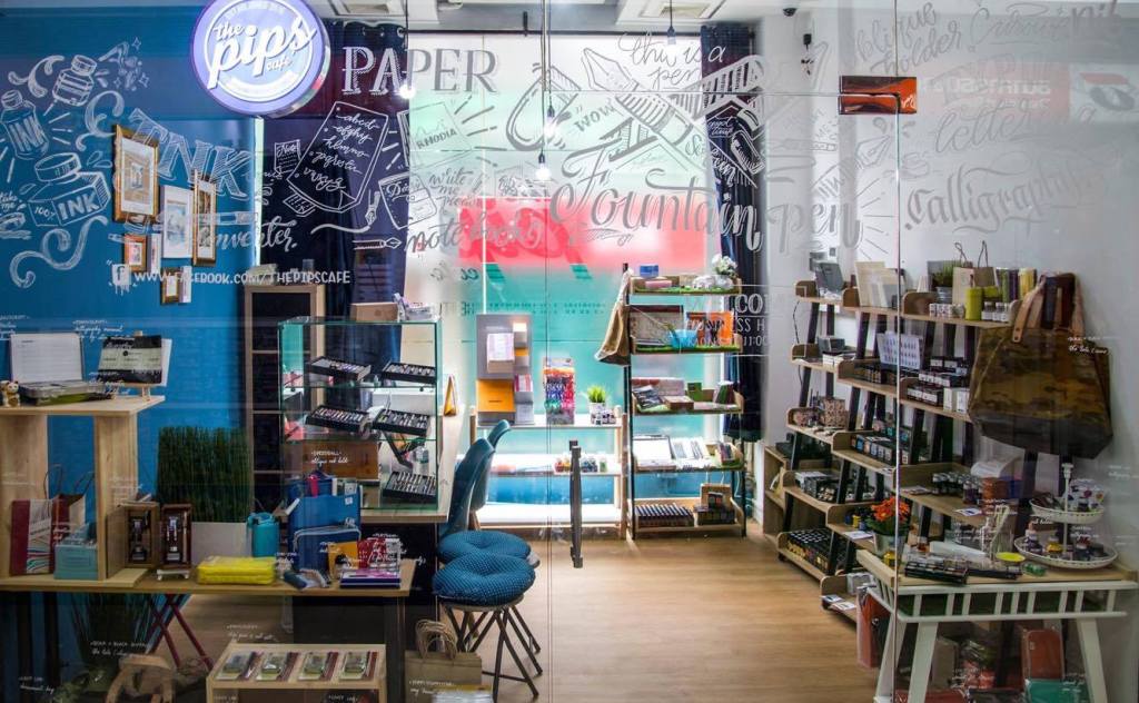 The PIPS Café – The First Fountain Pen Store in Thailand